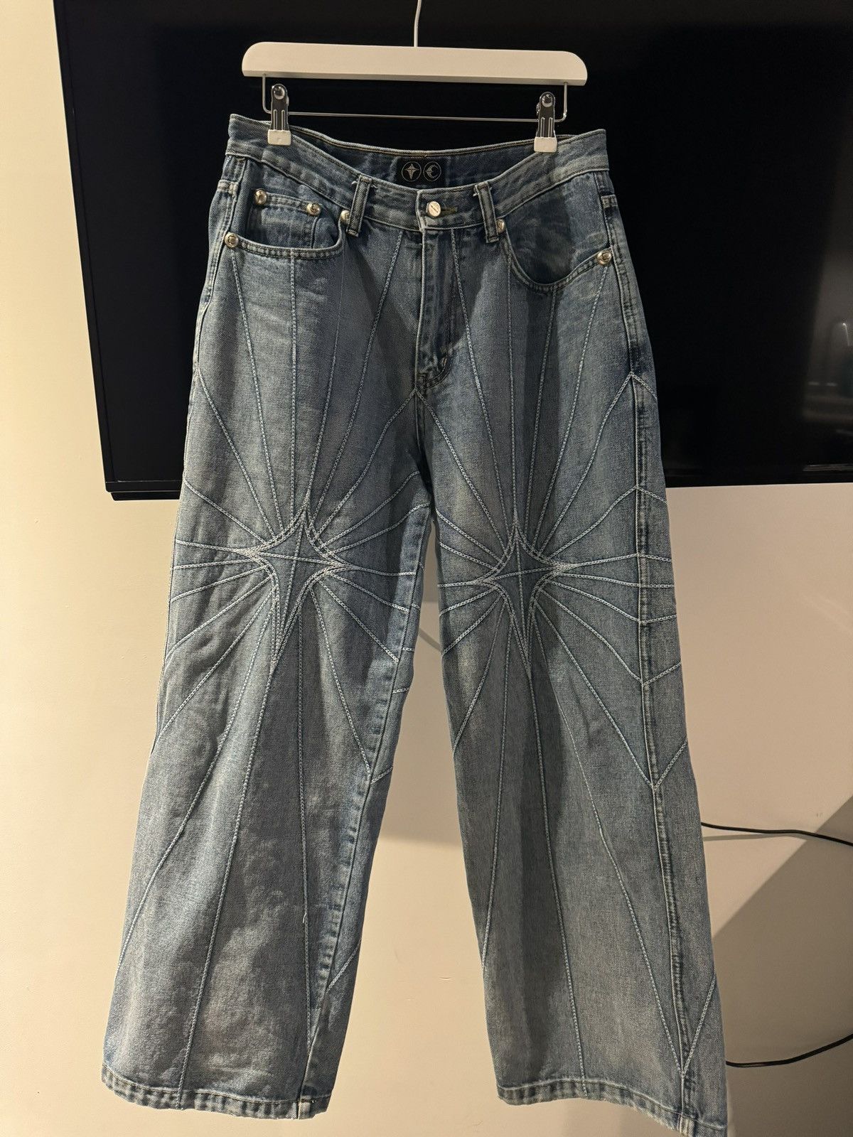 Thug Club Thug Club Chain Stitch Denim Jeans | Grailed