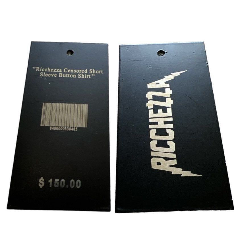 Streetwear Ricchezza Forever “Censored” Button Up | Grailed