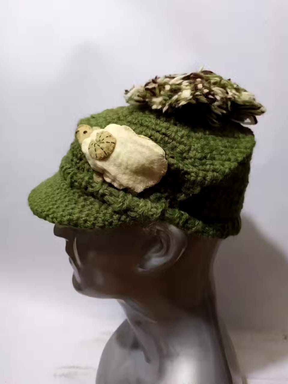 Japanese Brand Natural Boo Knitted Wool Hats With Sheep Doll Design ...