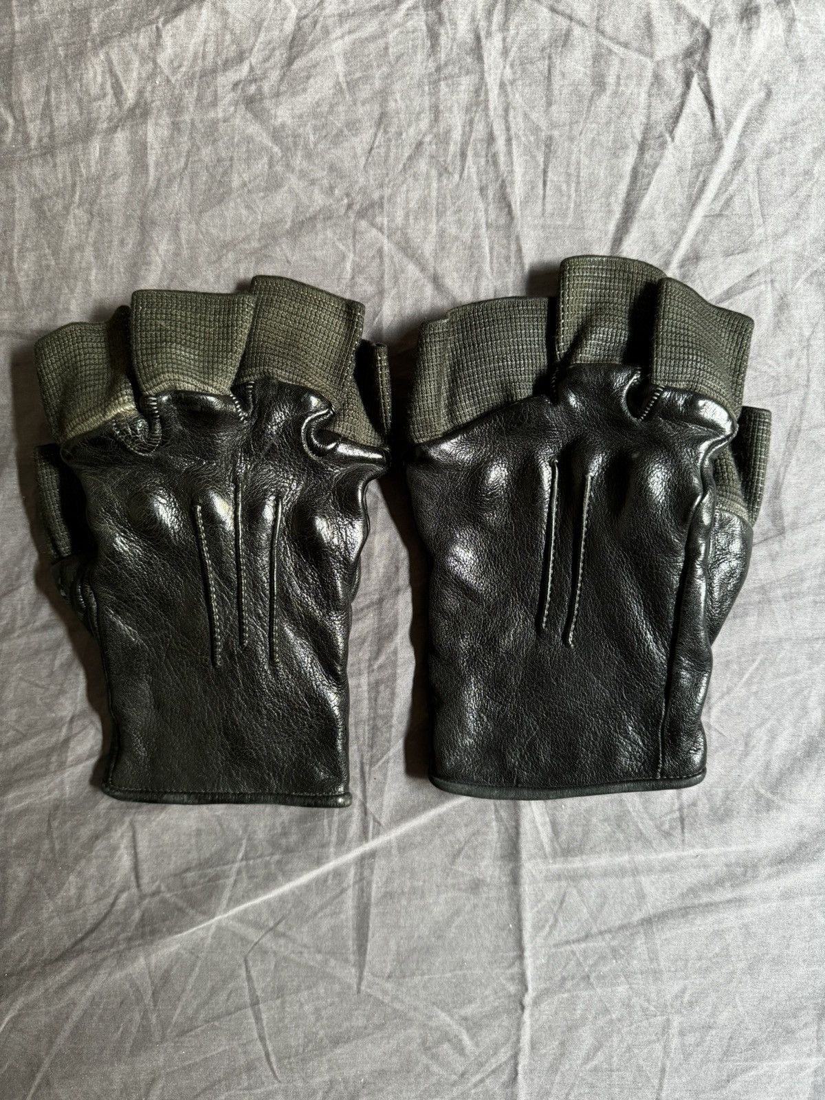 Carol Christian Poell CCP LEATHER GLOVES | Grailed