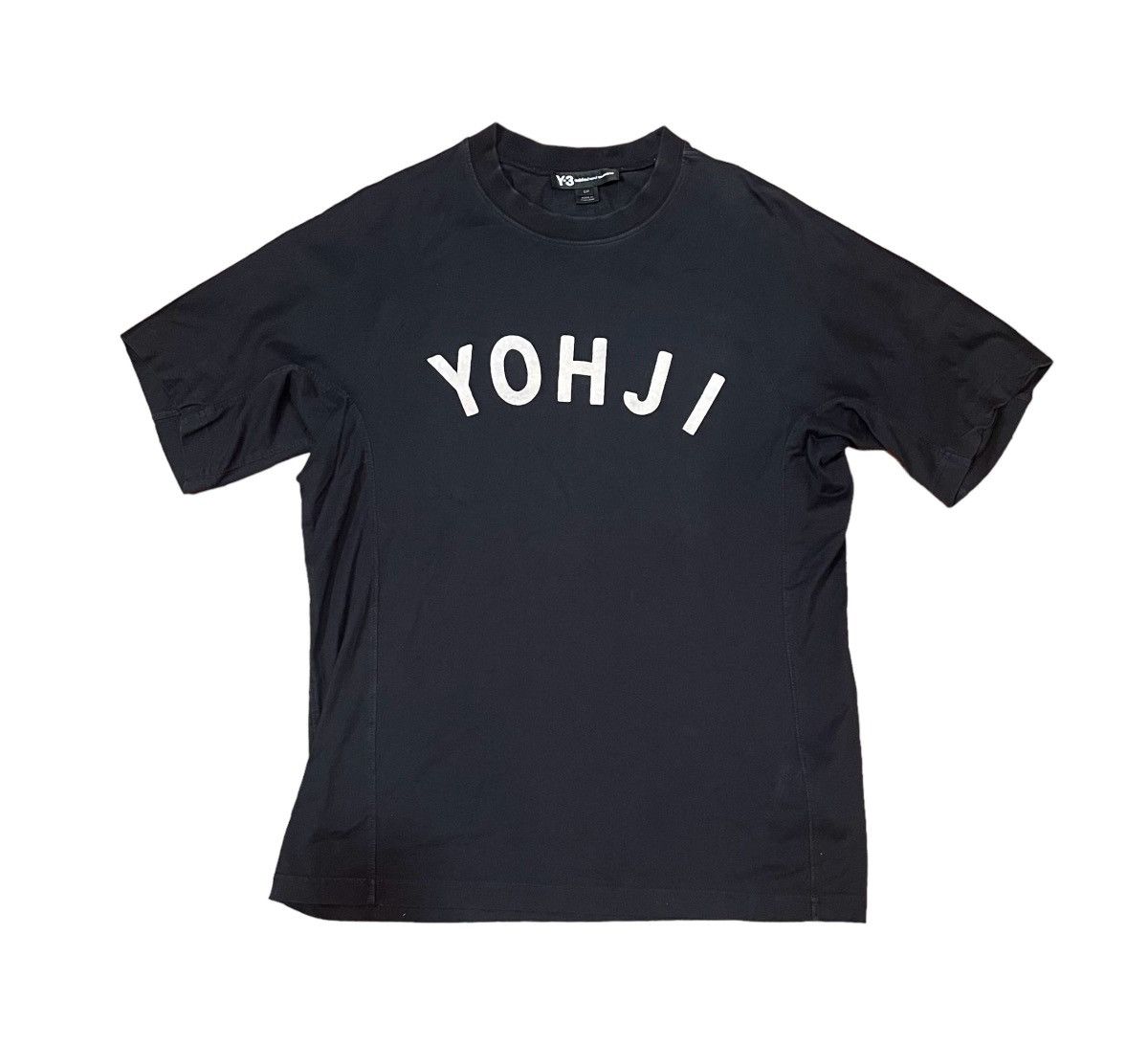Adidas × Y-3 × Yohji Yamamoto Yohji yamamoto y-3 “yohji” logo tee | Grailed