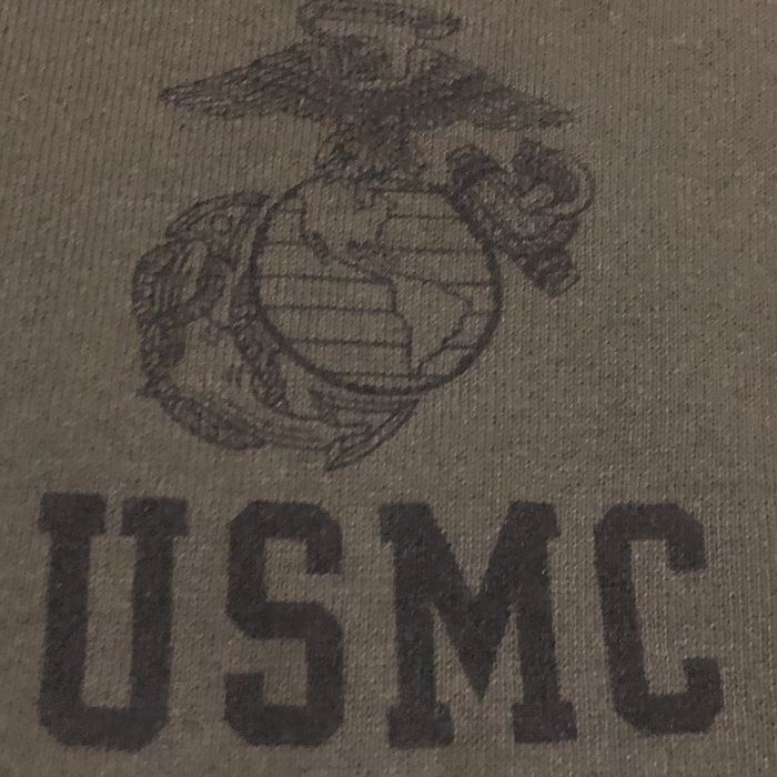 Vintage Vintage USMC green sweatshirt | Grailed