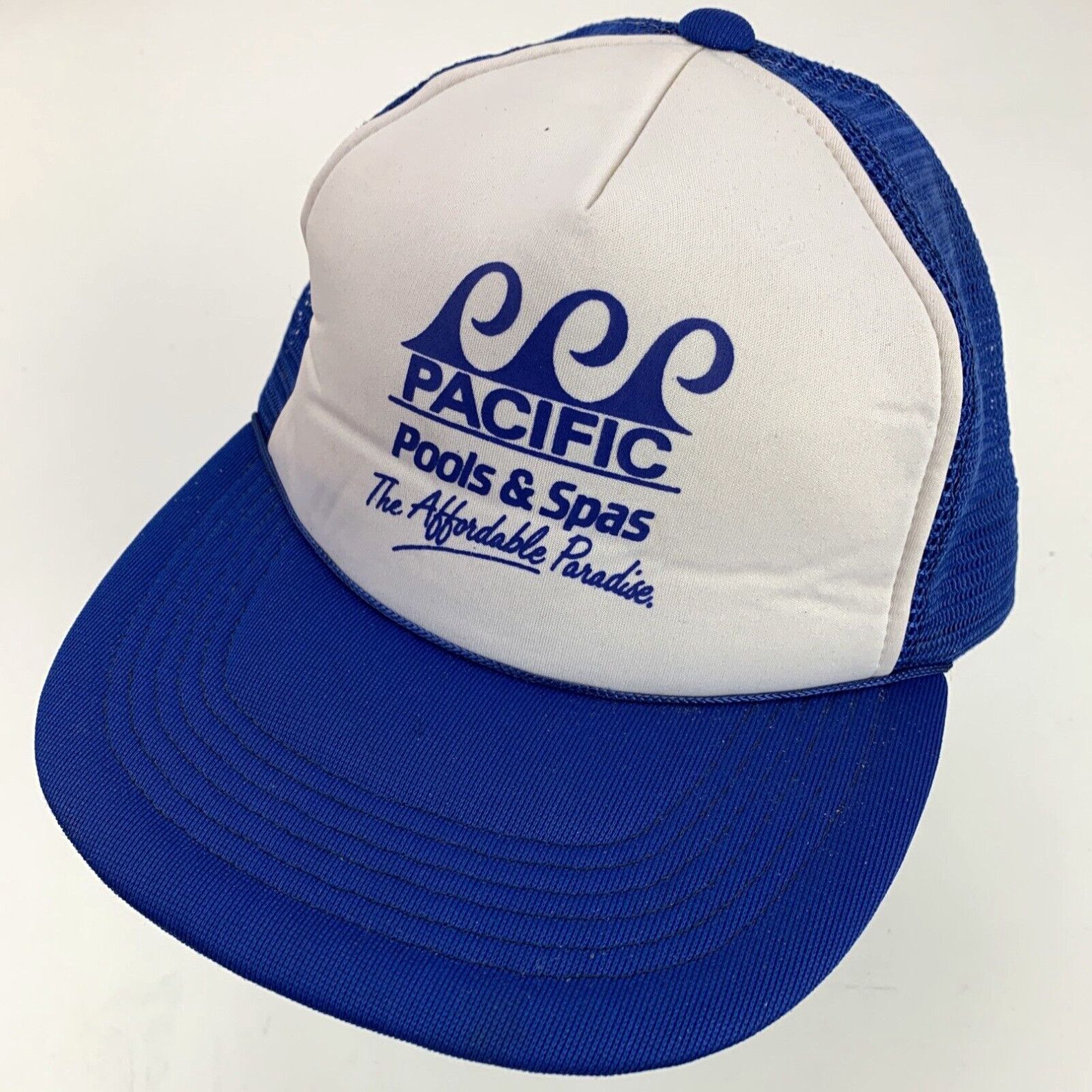 Vintage Pacific Pools & Spas Trucker Ball Cap Hat Snapback | Grailed