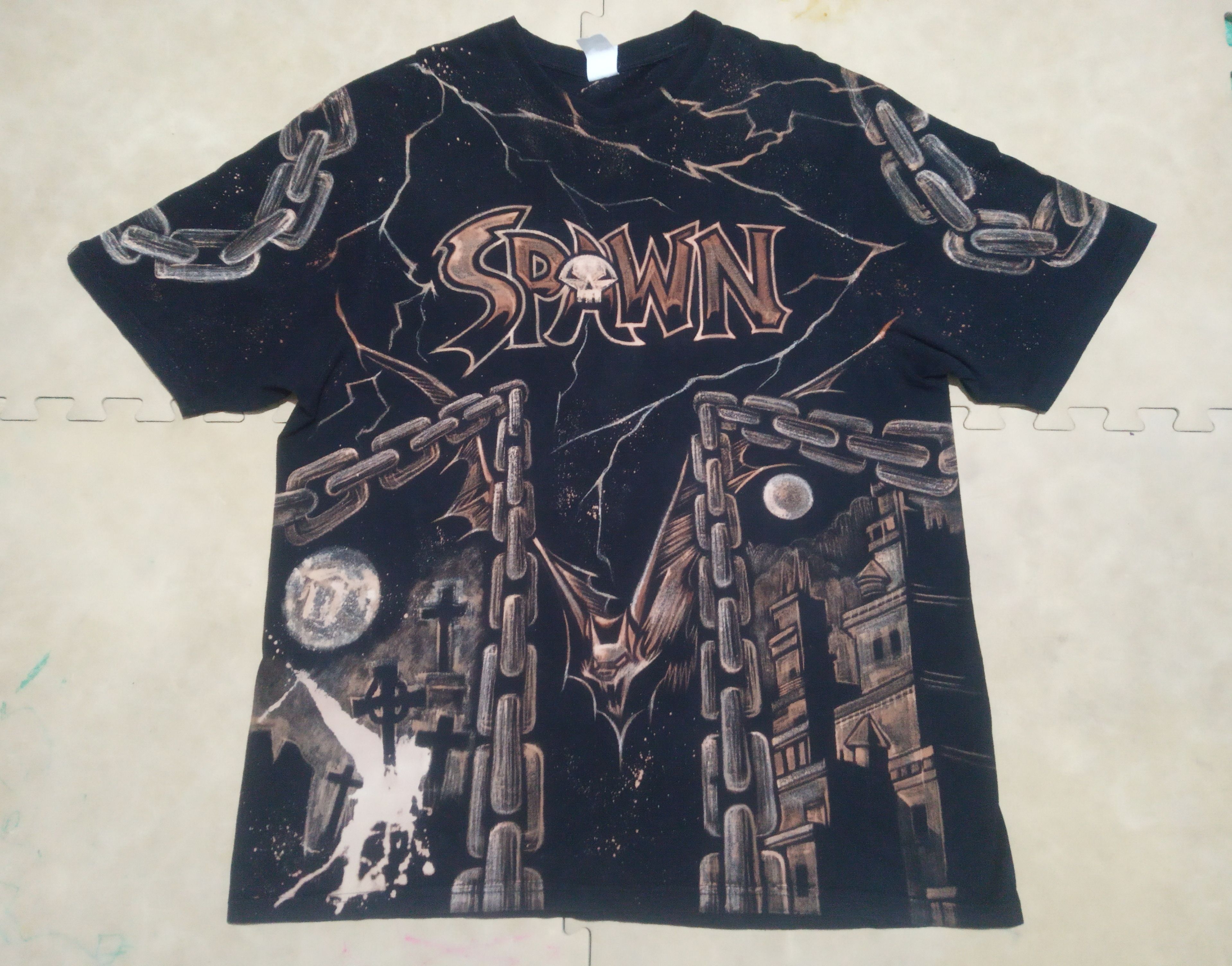 Comics × Custom × Marvel Comics Bootleg Spawn (One And Only One) 100% ...