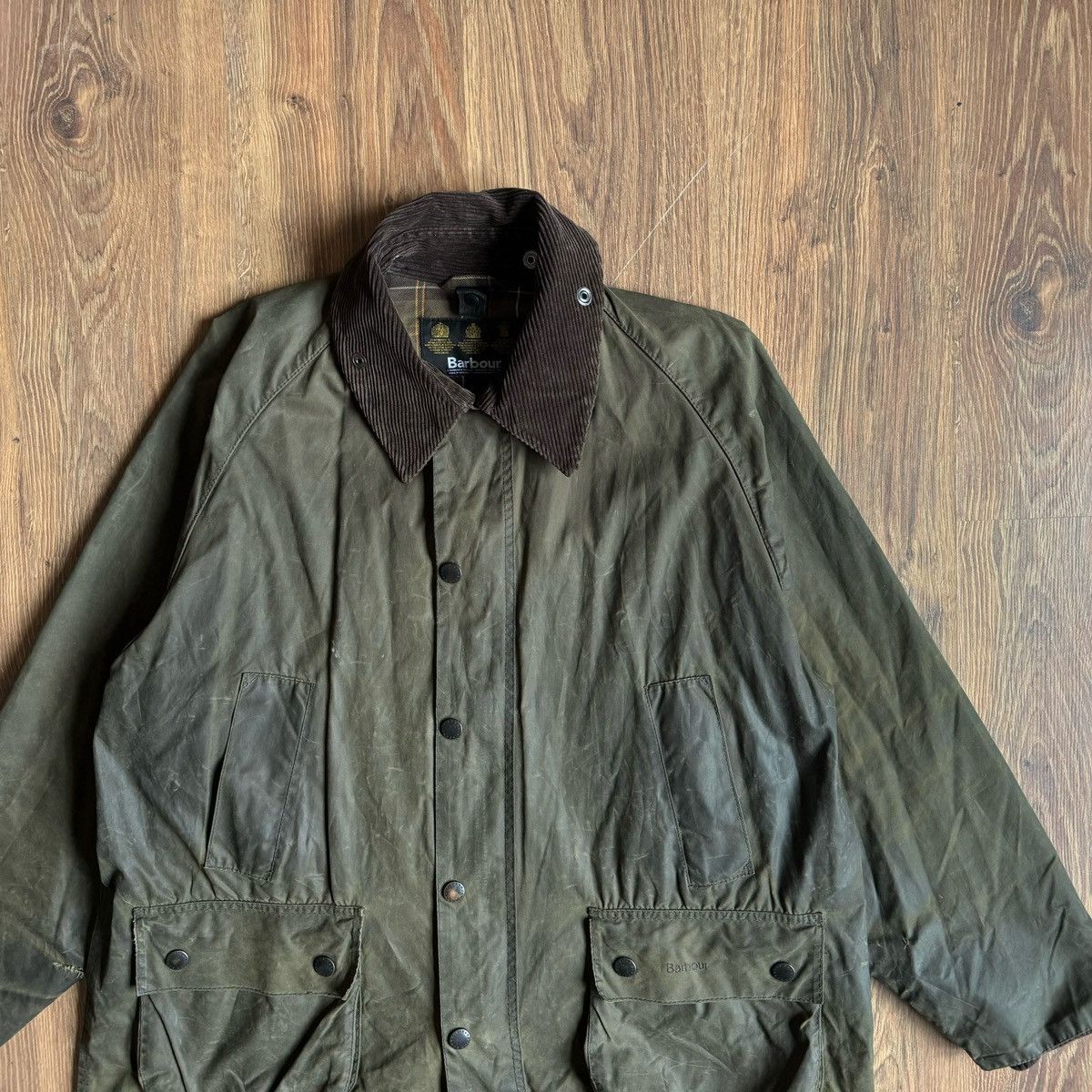 Barbour Barbour Bedale Print Waxed Wax Jacket Men’s C44/112cm | Grailed