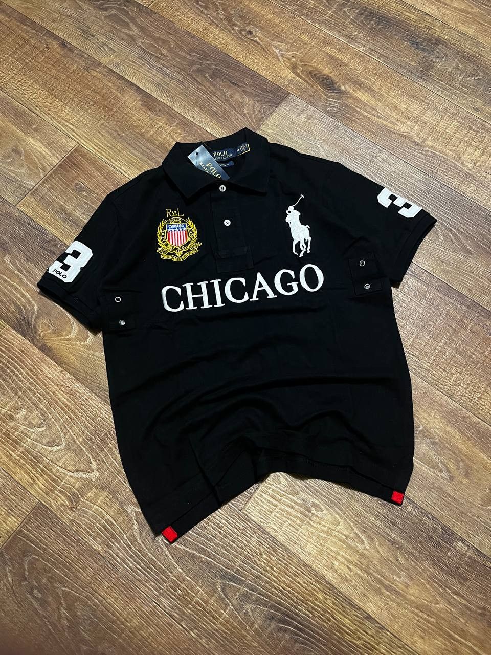 Ralph Lauren Polo Ralph Lauren Chicago Polo Big Logo Number 5 Chief ...