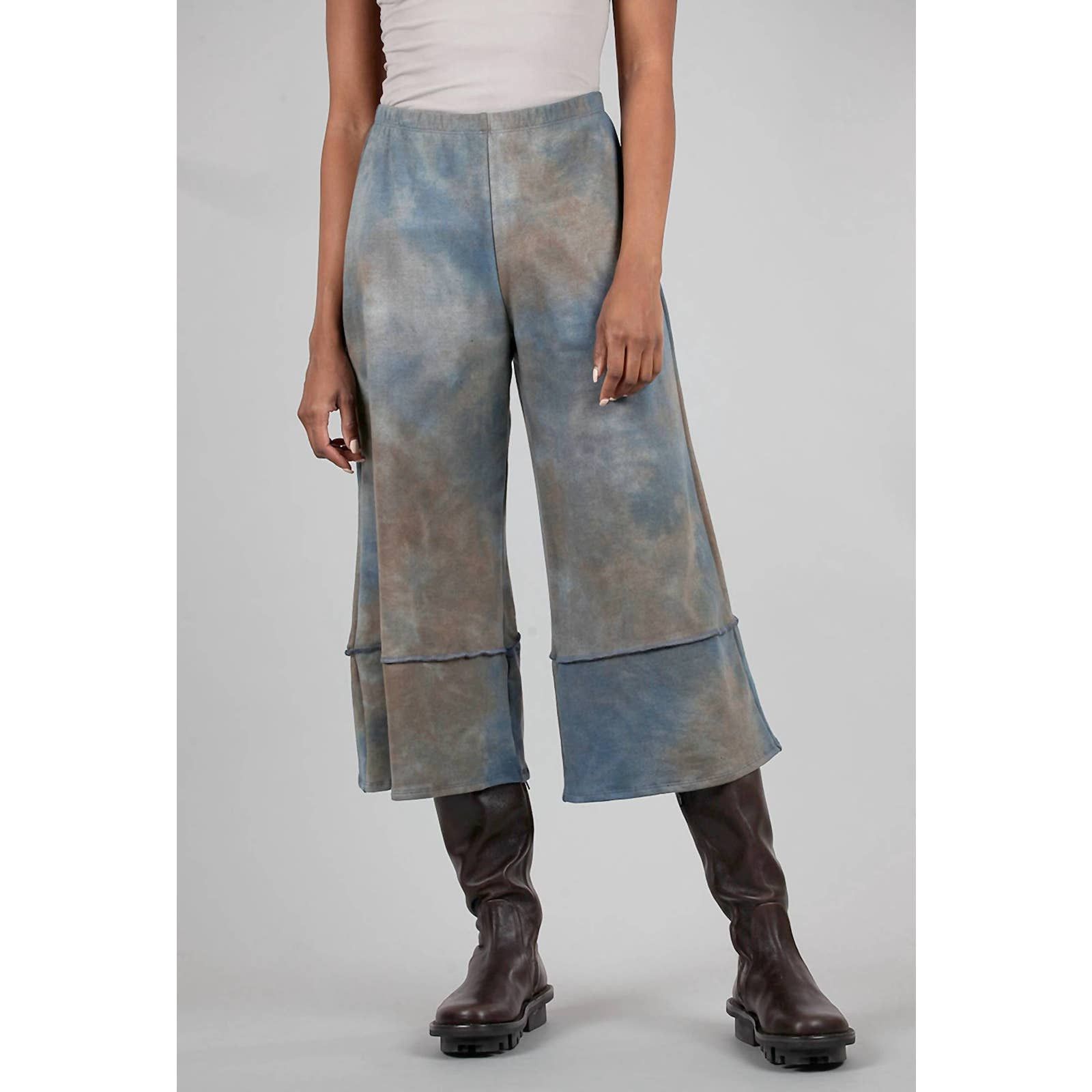 Bryn Walker BRYN WALKER Twist Dye Crop Pant In Blue | Grailed