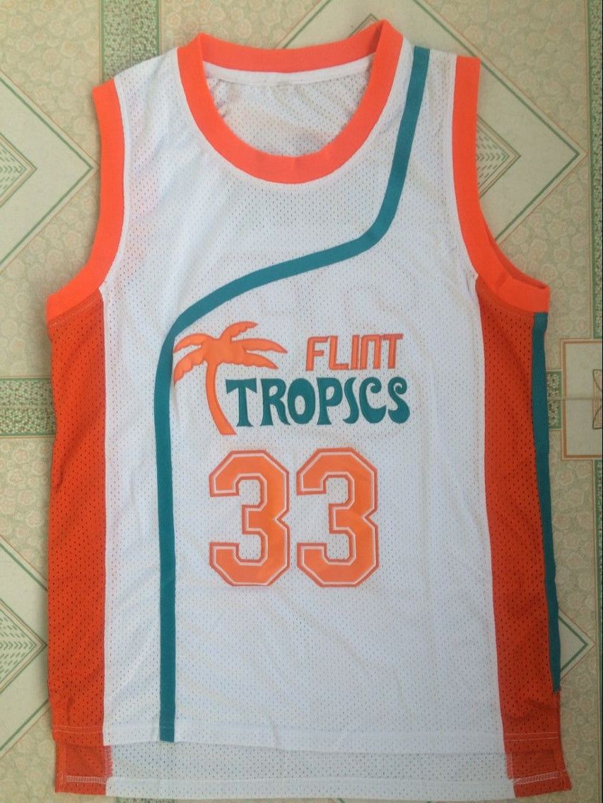 Custom Jackie Moon #33 Flint Tropics Basketball Jersey (L) | Grailed