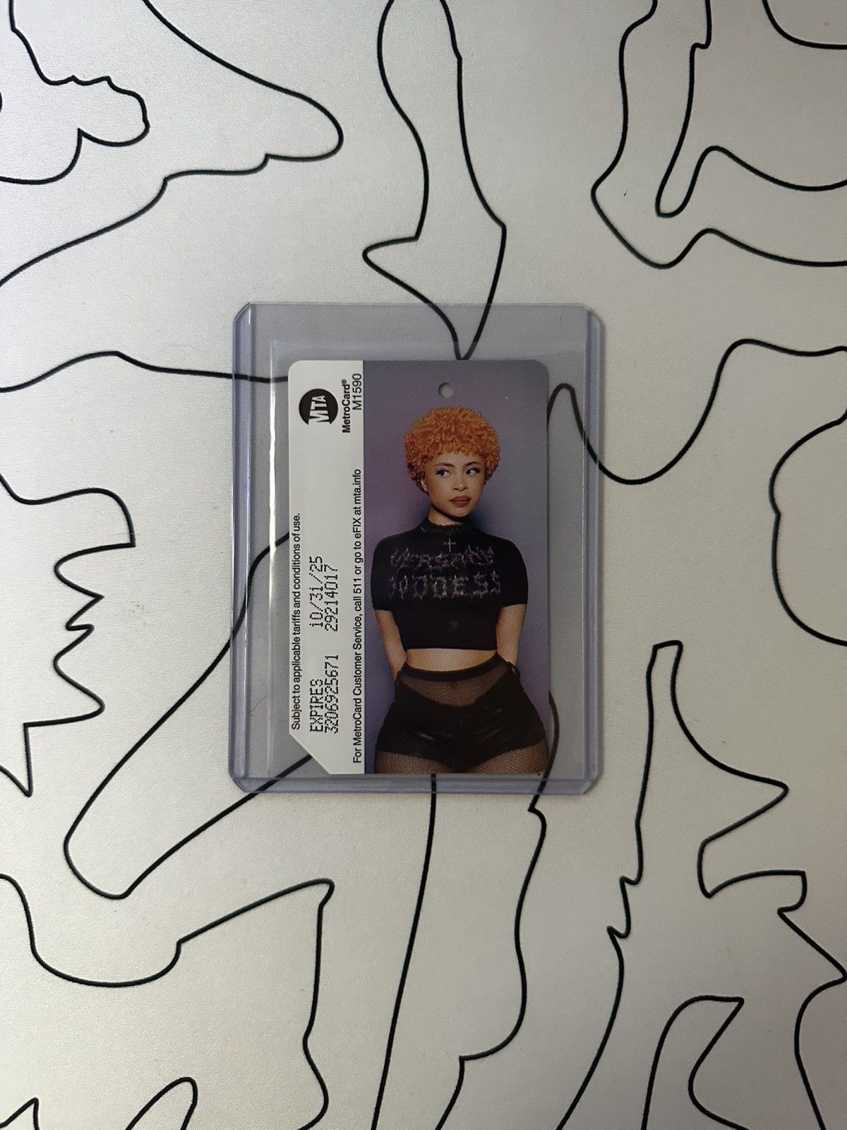 Japanese Brand × Streetwear × Vintage Ice Spice Metrocard Limited ...