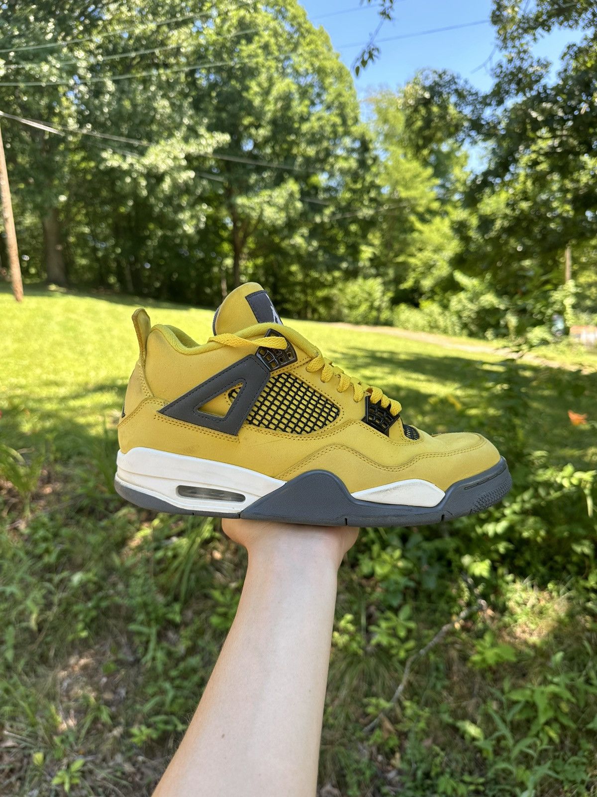 Nike Jordan 4 lighting | Grailed