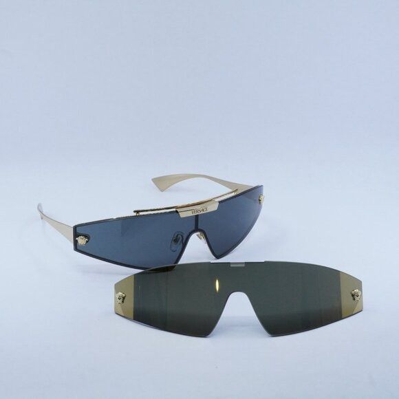 Versace 🕶️ New Versace VE2265 100287 Sunglasses -Gold Frame | Grailed