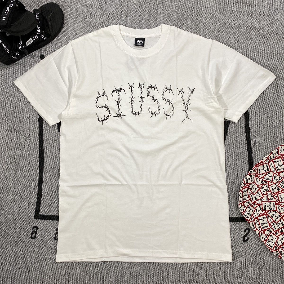 Stussy Stussy Barb SS Tee Large | Grailed