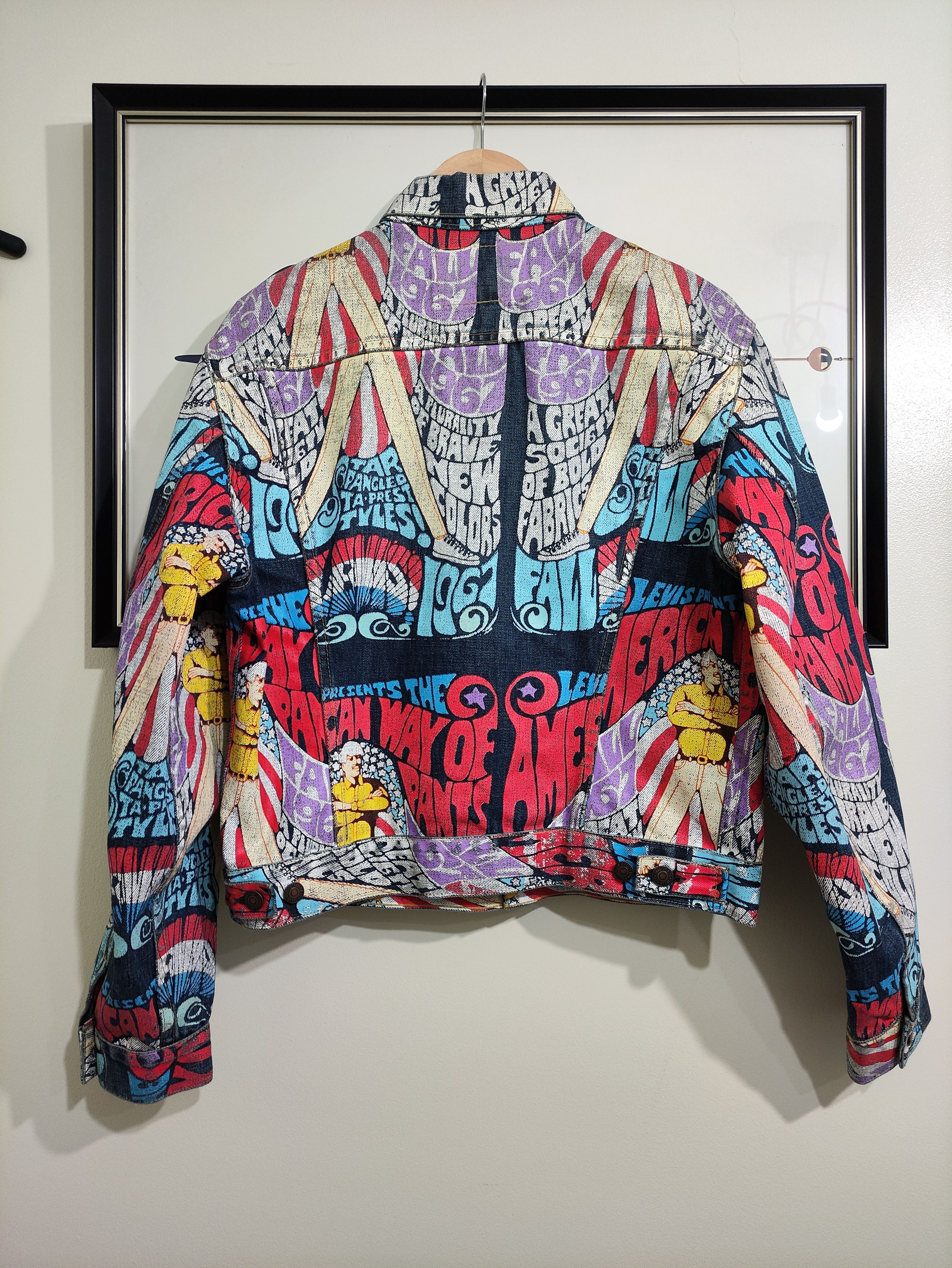 Levi's Vintage Clothing Levis Banner 557xx Trucker Jacket Vintage 90s ...
