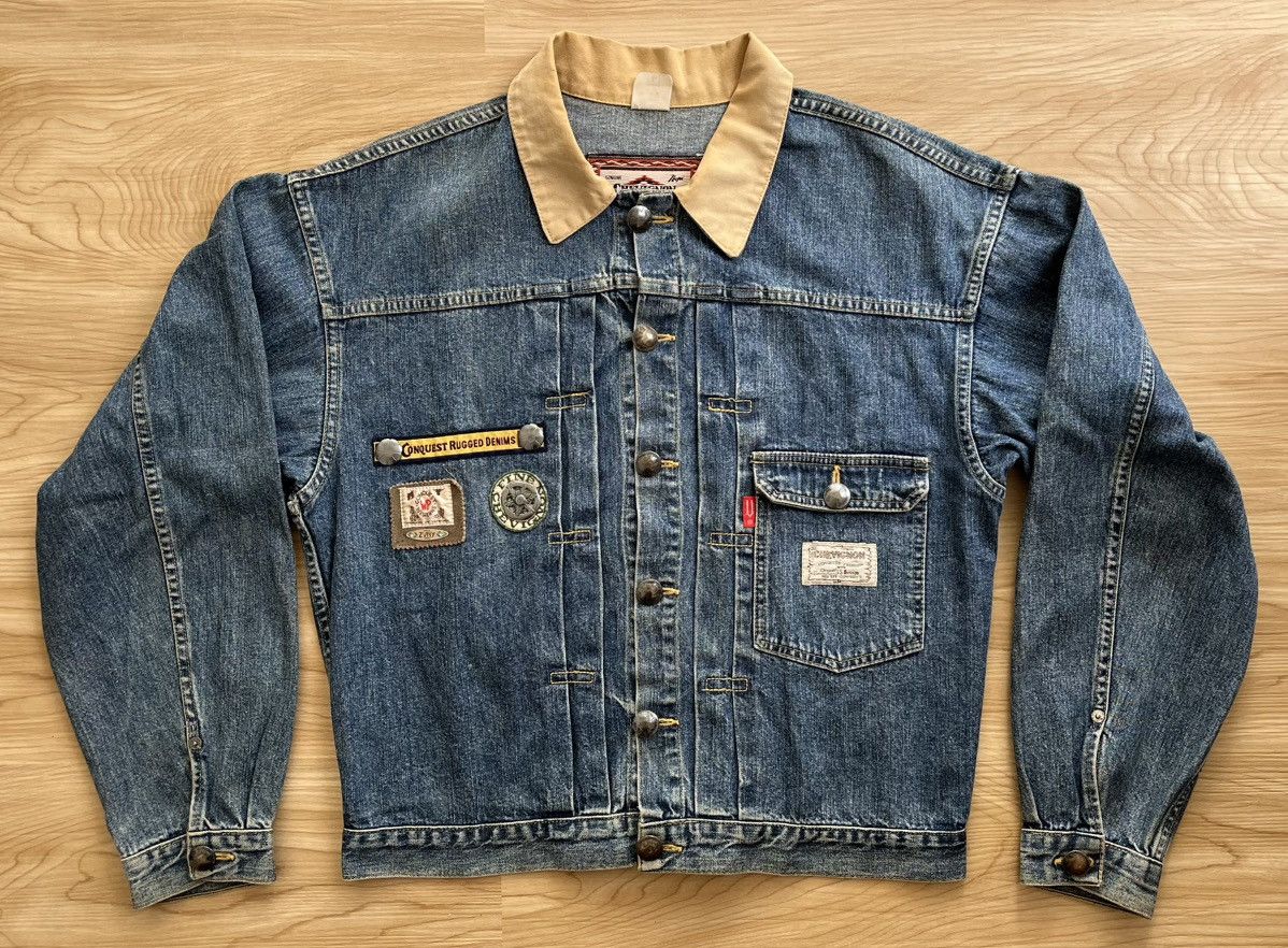 Chevignon × Vintage Vintage Chevignon Trucker Jacket | Grailed