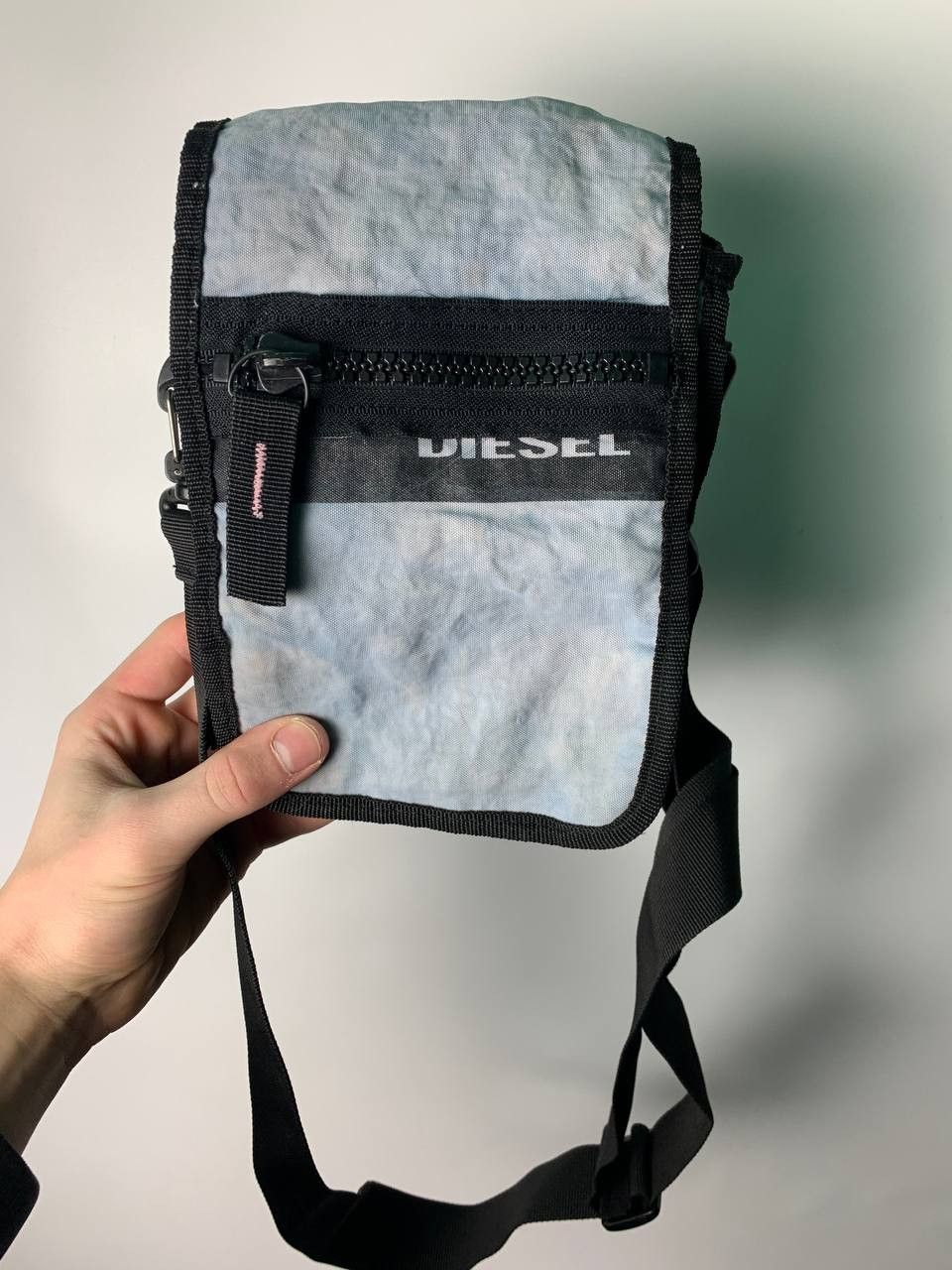 Diesel × Vintage Diesel vintage messenger sling bag shoulder multi ...
