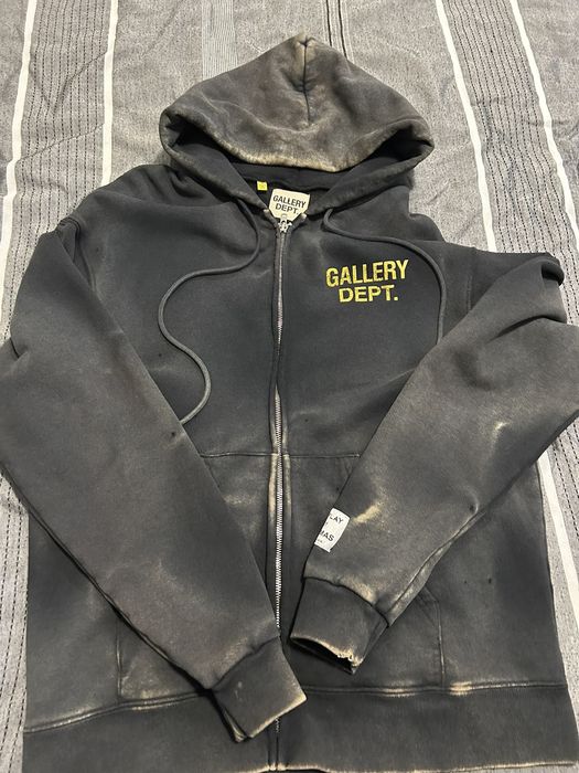 Gallery Dept. GALLERY DEPT. Sunfaded Zip-up Hoodie | Grailed