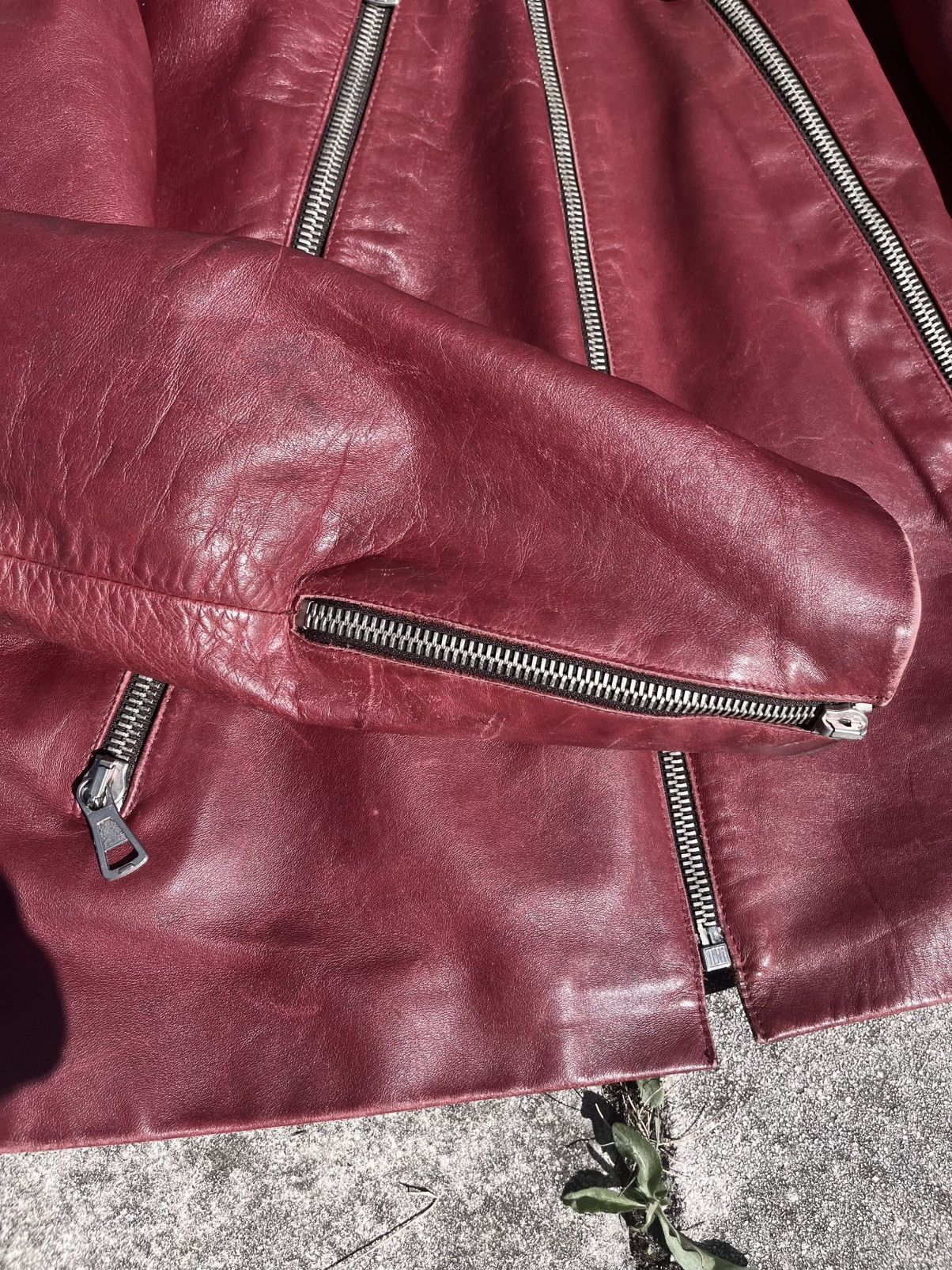 Maison Margiela SS00 Maison Martin Margiela 5 zip leather jacket ...
