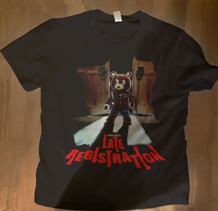 Vintage 2005 Kanye West Late Registration Tour Shirt | Grailed