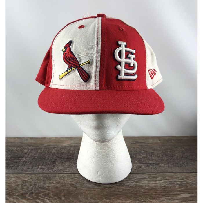 New Era St. Louis Cardinals Fitted Baseball Hat New Era 59Fifty Red ...