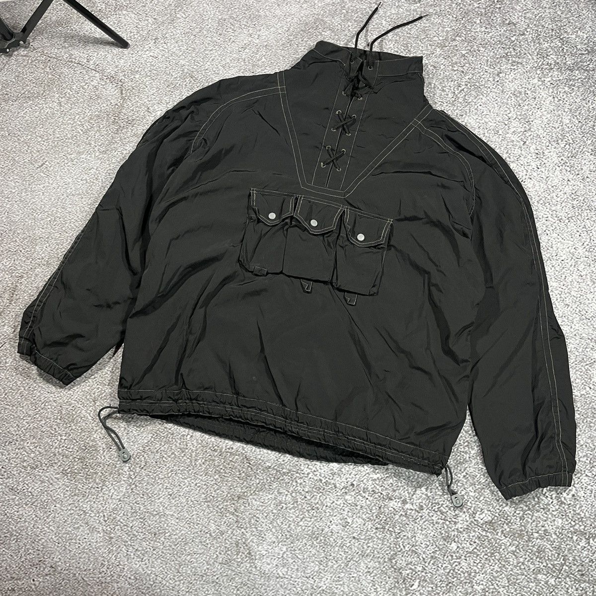 JET SET vintage jet set anorak oversize bomber pocket jacket | Grailed