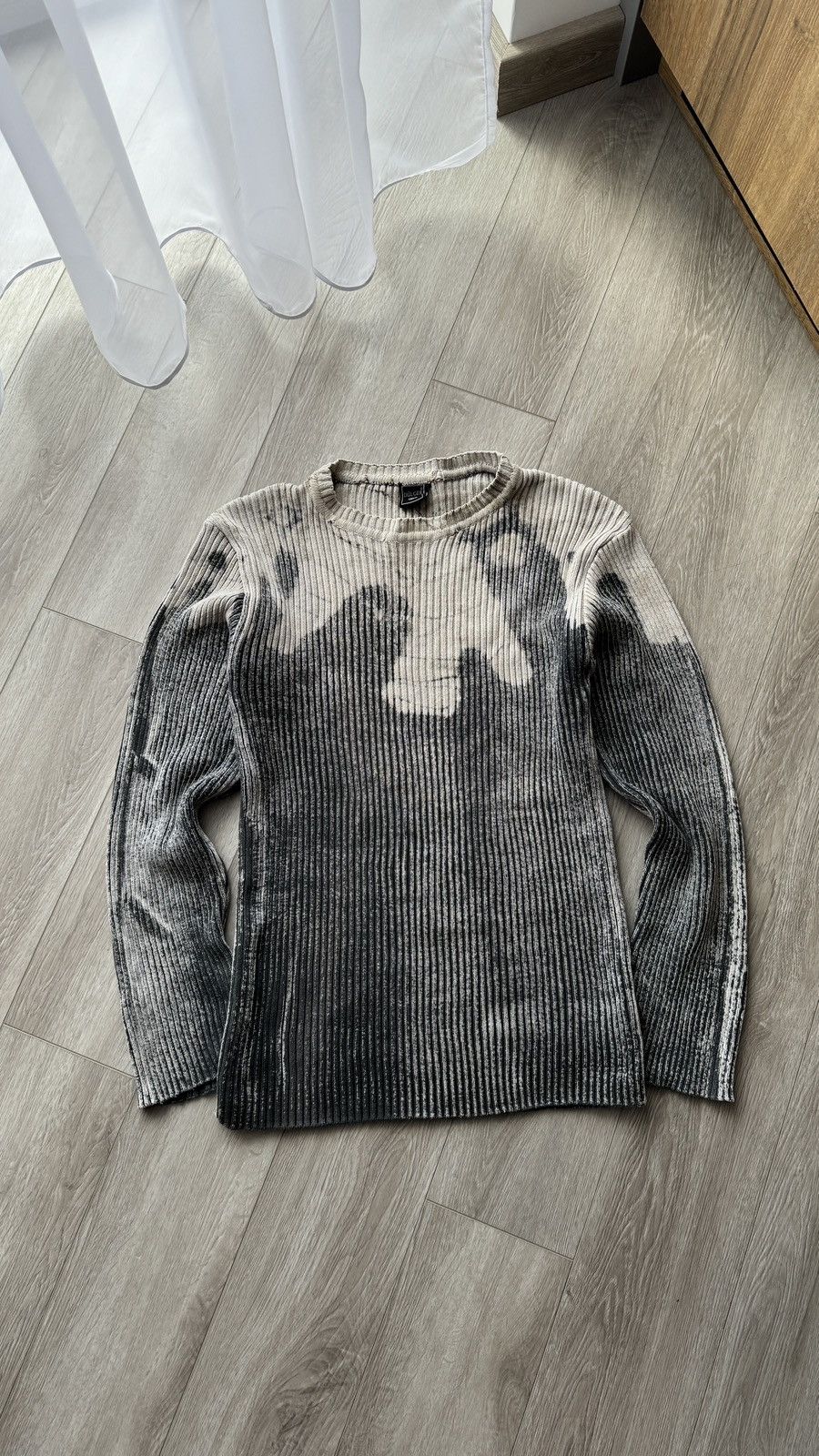 Diesel × Japanese Brand × Streetwear Vintage Y2K Distressed Striped ...