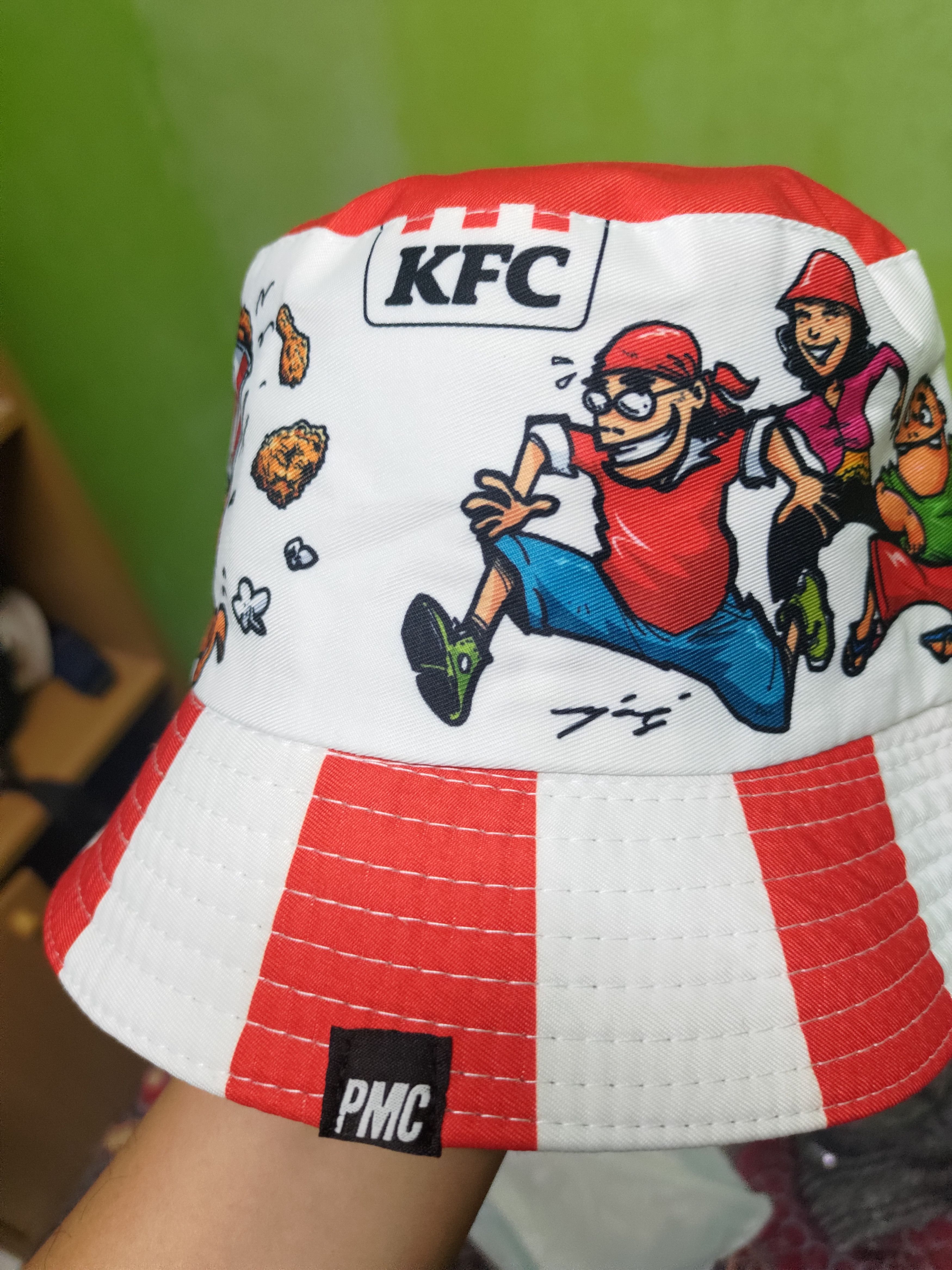 Rare KFC X UJANG REVERSIBLE BUCKET HAT | Grailed
