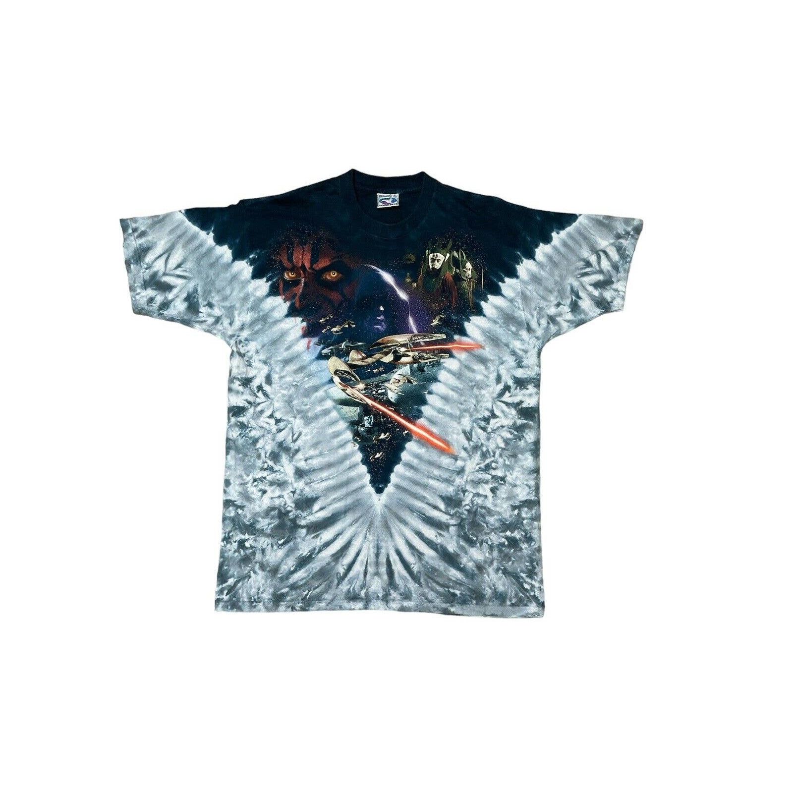Liquid Blue Vintage Star Wars XL Liquid Blue Episode 1 Maul Anakin Men ...