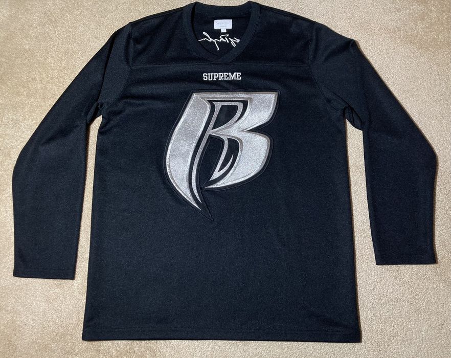 Supreme SS16 Supreme Ruff Ryders Hockey Jersey DMX Rap NYC 2016 90s ...