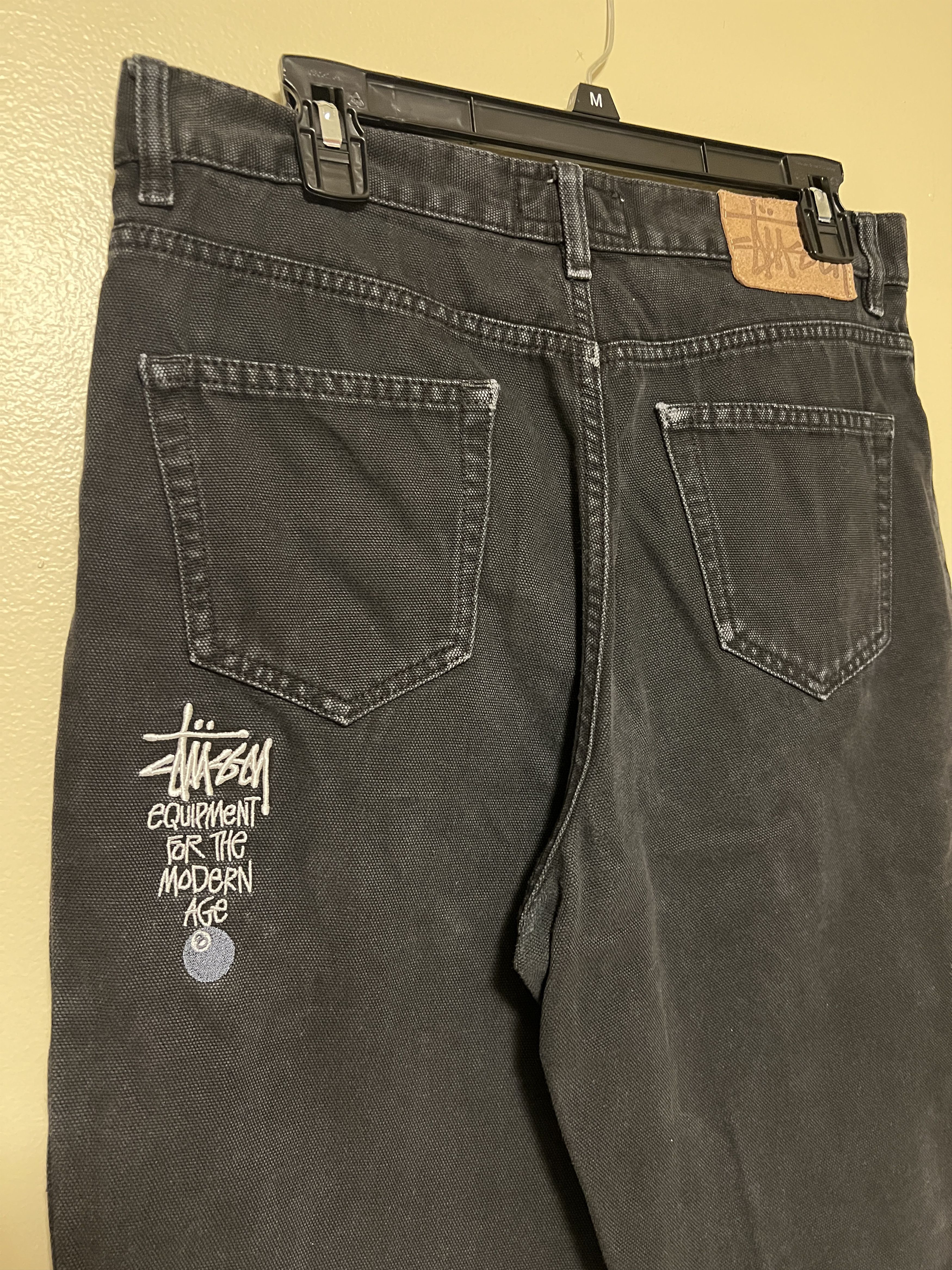 Stussy STUSSY 8BALL BIG OL' JEANS | Grailed
