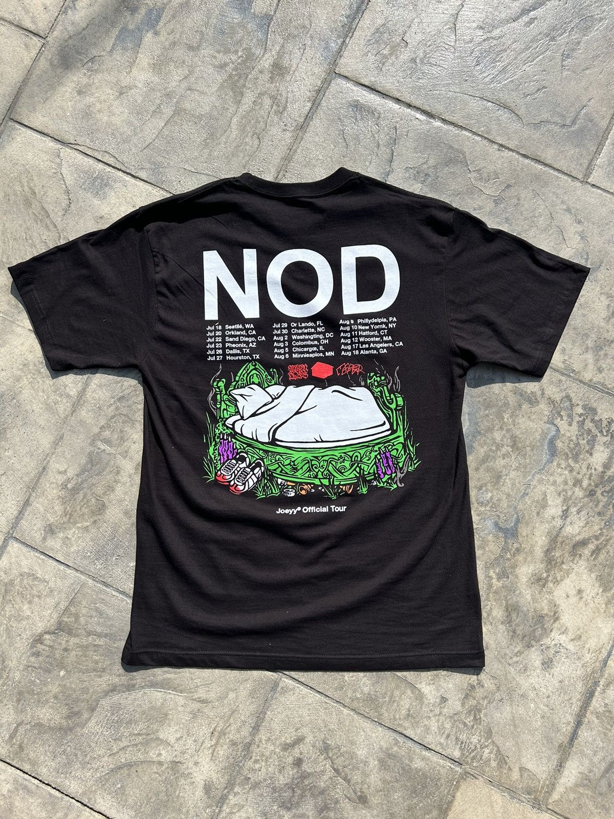 Rap Tees × Streetwear Joeyy NOD tour merch | Grailed