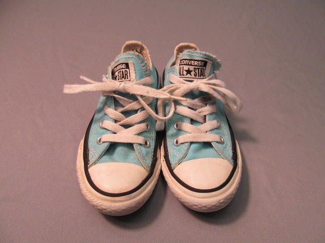 Converse Converse Chuck Taylor All-Star Light Blue Low Top Sneakers ...