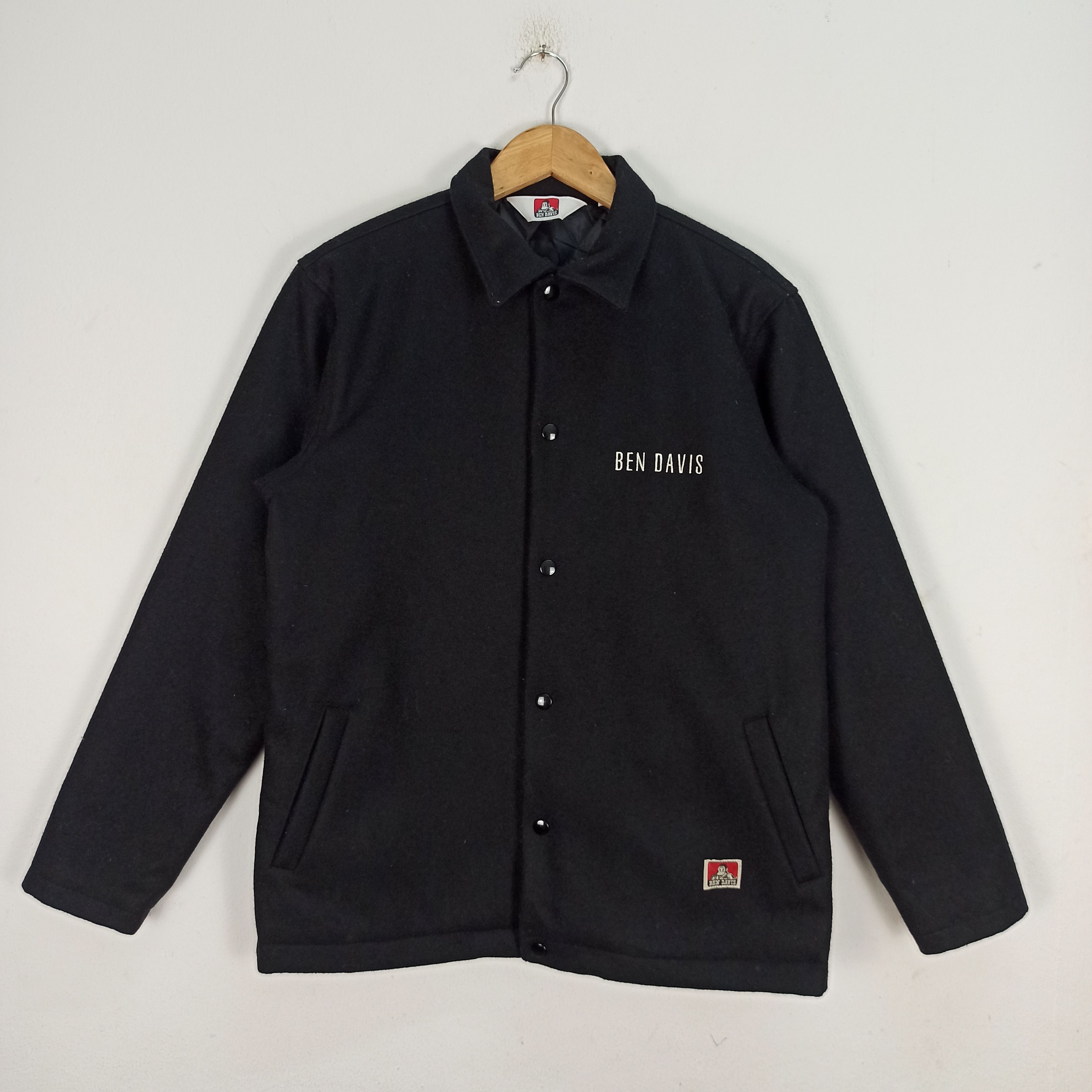 Ben Davis × Made In Usa × Streetwear Rare Ben Davis Wool Jacket Made in ...