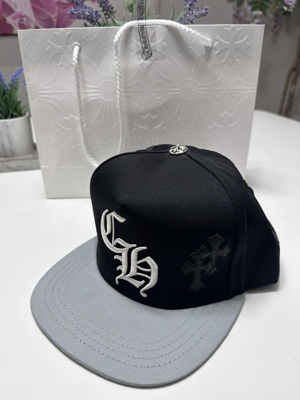 Chrome Hearts Cross Patches Cap | Grailed