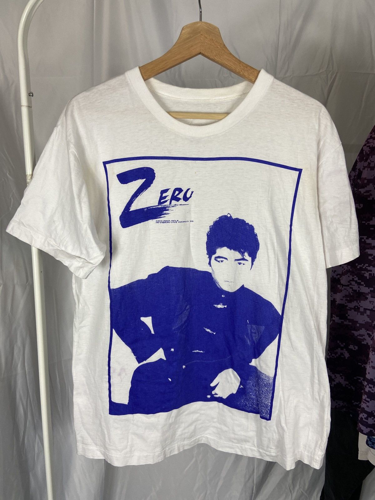 Band Tees × Vintage Vintage Japanese Singer Koji Kikkawa Hi-vision ...