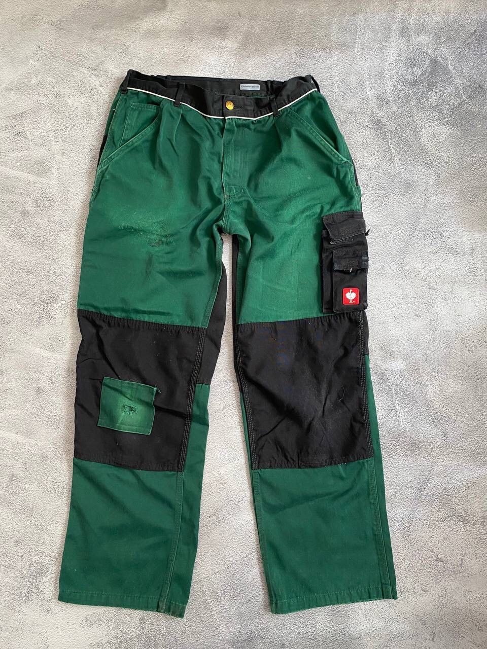 Vintage Vintage Strauss Workwear Distressed Cargo Pants | Grailed