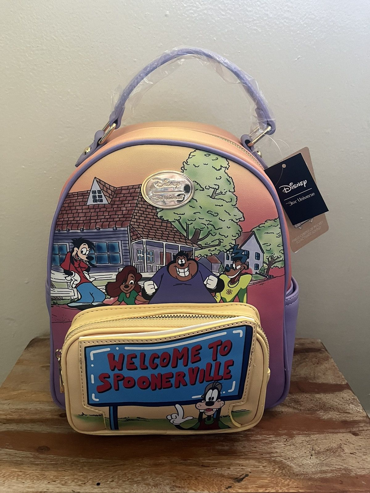 Disney Our Universe Disney A Goofy Movie Spoonerville Mini Backpack ...