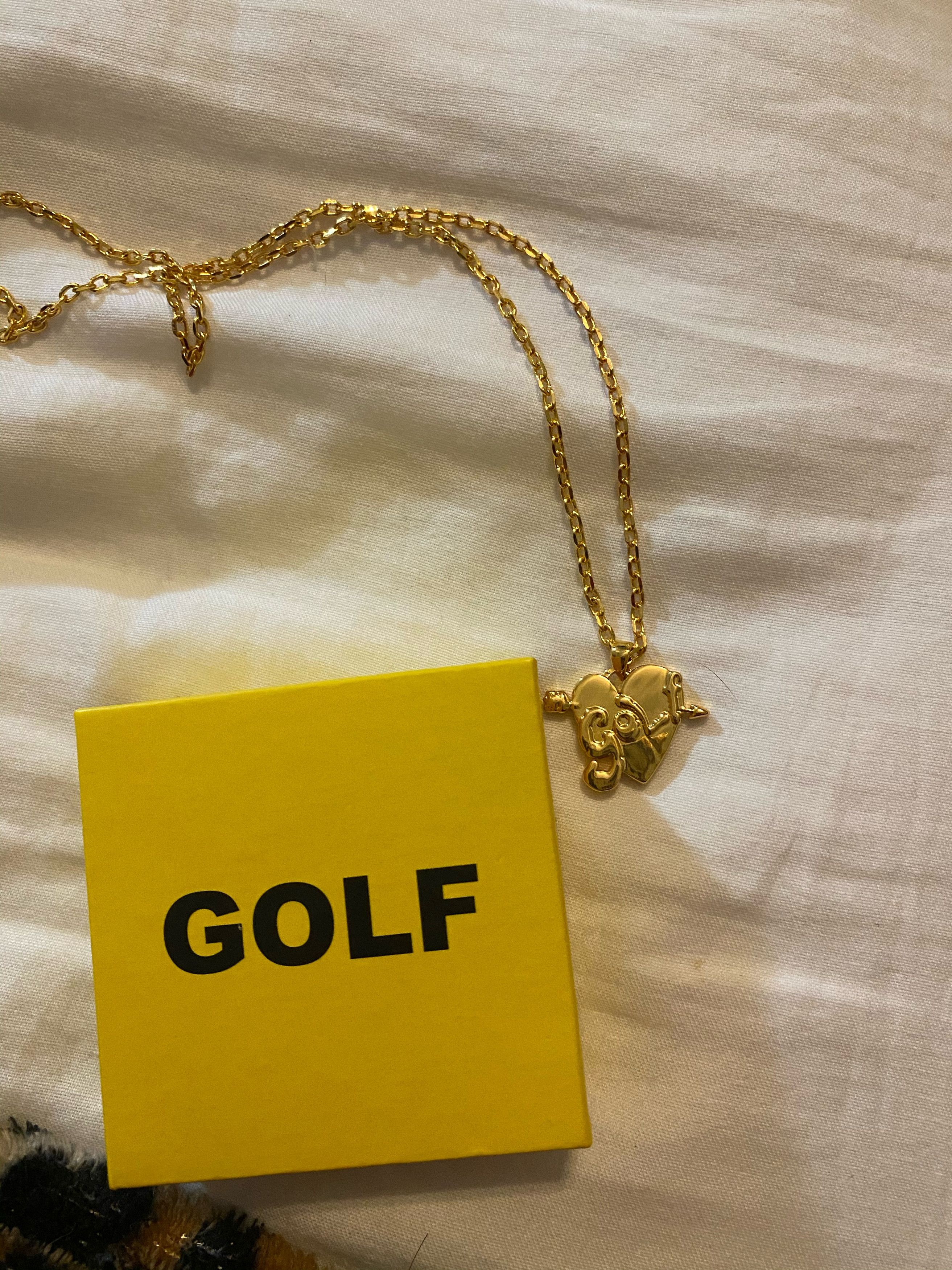 Golf Wang Golf Wang Tyler the Creator Heart Chain Necklace | Grailed