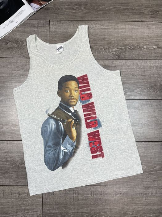 Vintage Vintage merch warner bros studio wild wild west tank | Grailed