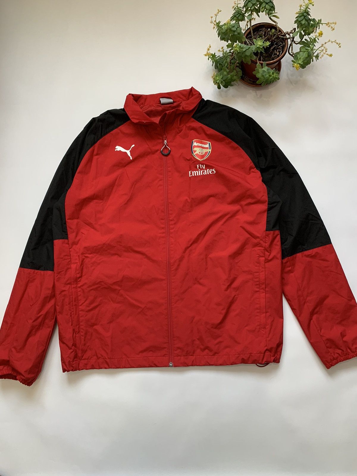 Puma × Soccer Jersey × Vintage Vintage Puma Arsenal Jacket Training ...