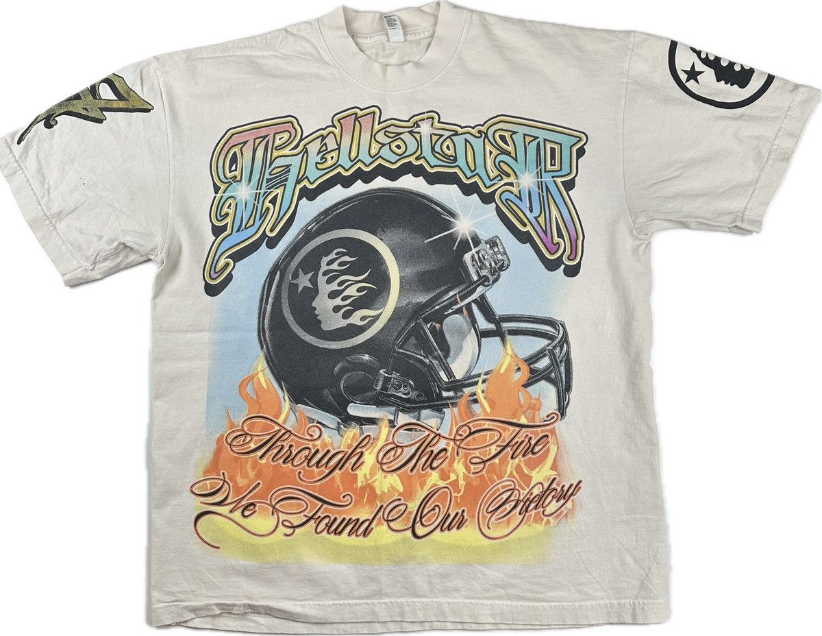 HELLSTAR Hellstar Helmet Of Salvation T-shirt | Grailed