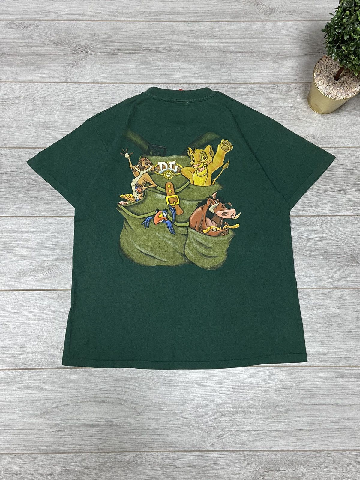 Cartoon Network × Disney Disneyland USA tee Timon and Pumba Mickey ...