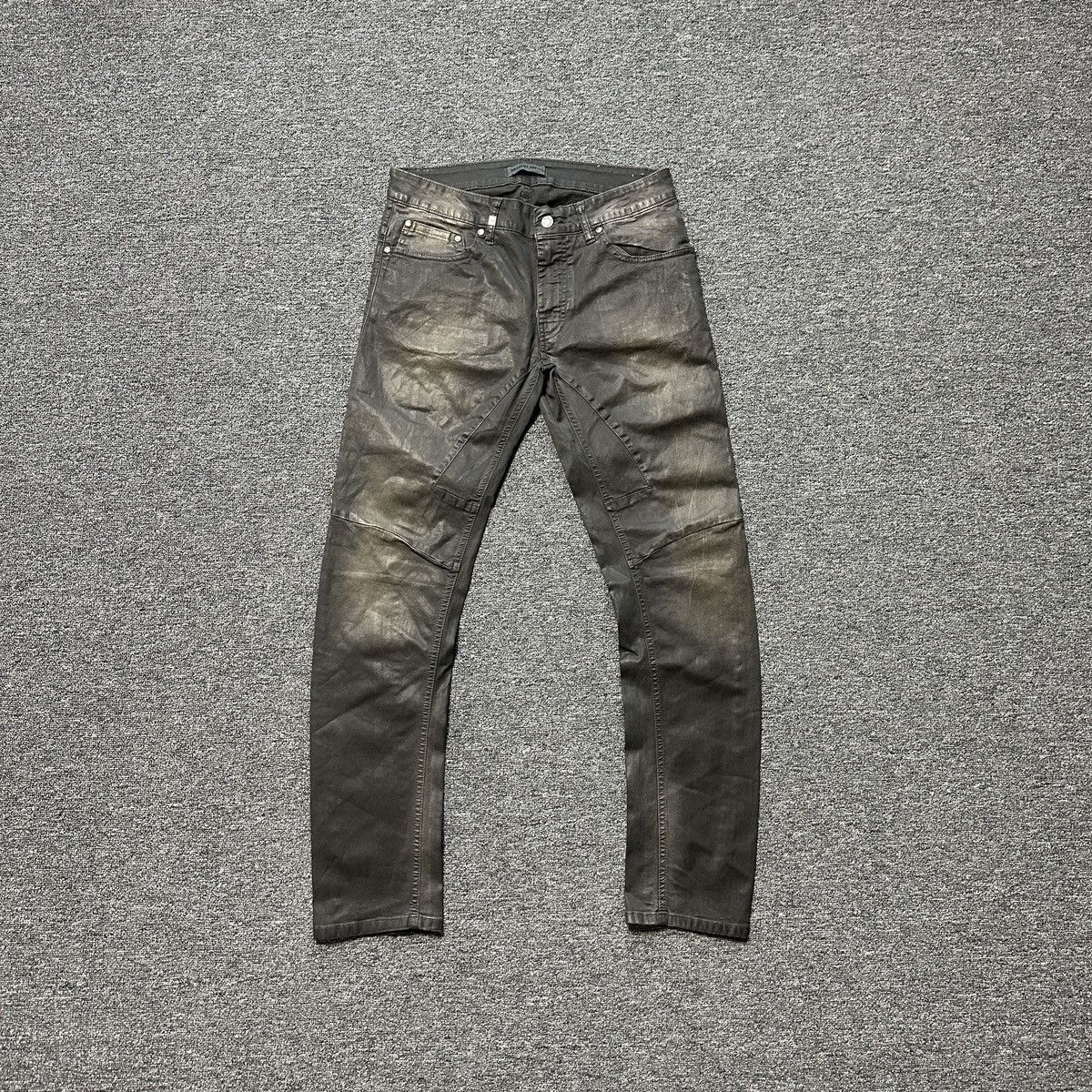 Absolut Joy Absolut Joy Waxed Slim Fit Stretch Denim | Grailed