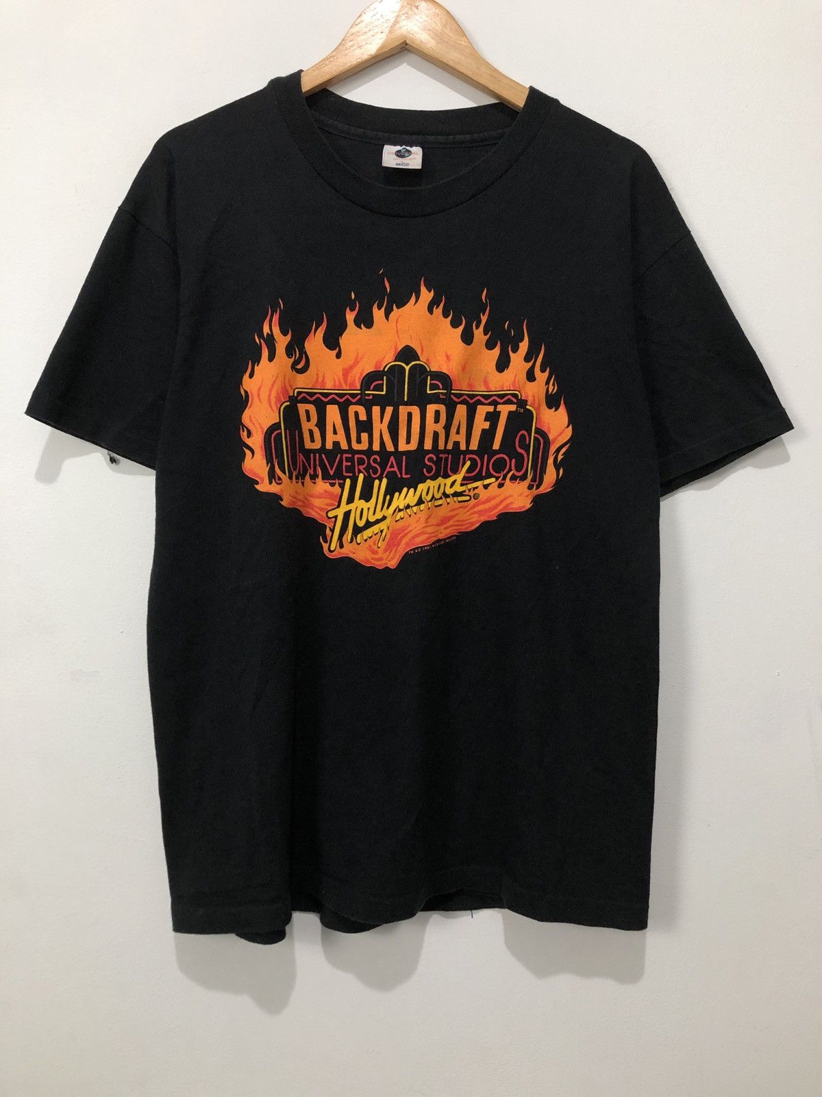 Universal Studios × Vintage Vintage 90s BACKDRAFT Universal Studios T ...