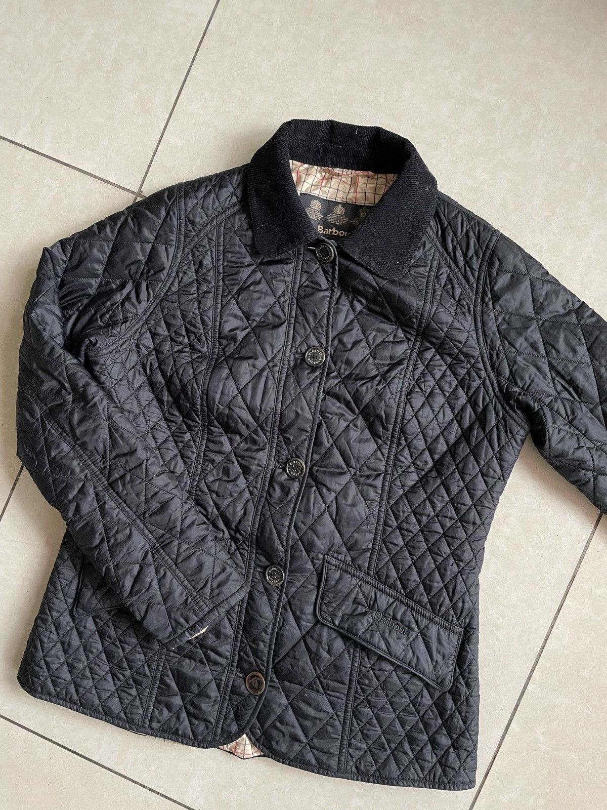Barbour Barbour wooman’s vintage tweed quilted jacket | Grailed