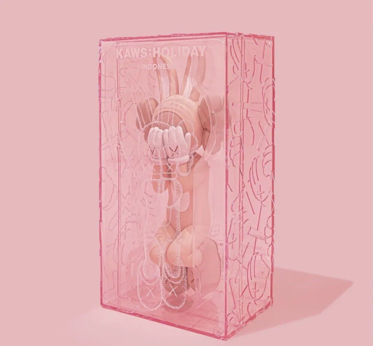 Kaws Kaws Holiday Indonesia Figure Pink Limited Edition Rare | Grailed