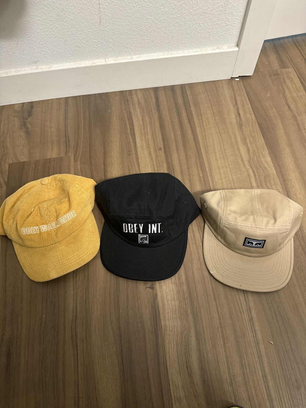 Obey OBEY hats (three) | Grailed