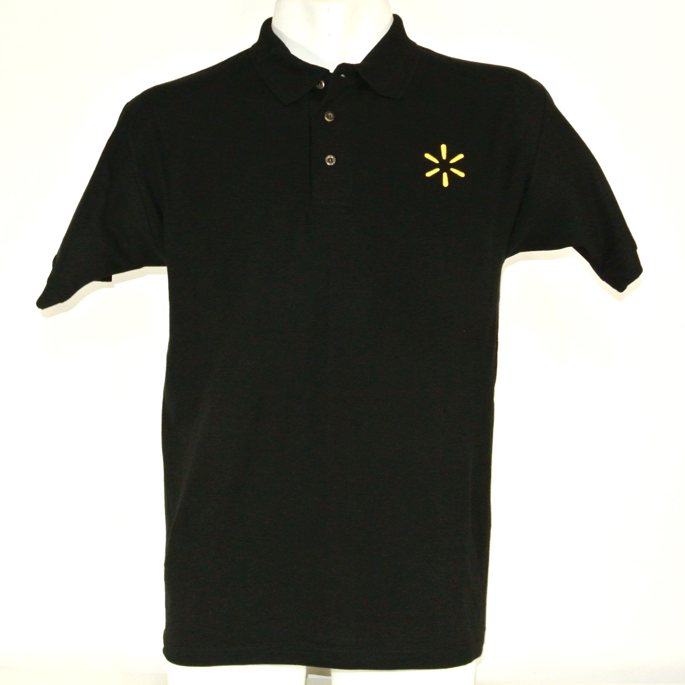 Walmart WALMART Spark Manager Employee Uniform Polo Shirt Black | Grailed