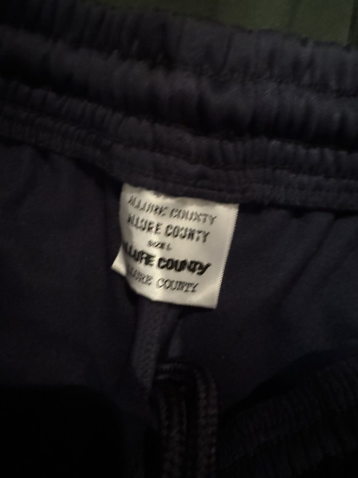 Streetwear Allure County Track Pants Navy | Grailed