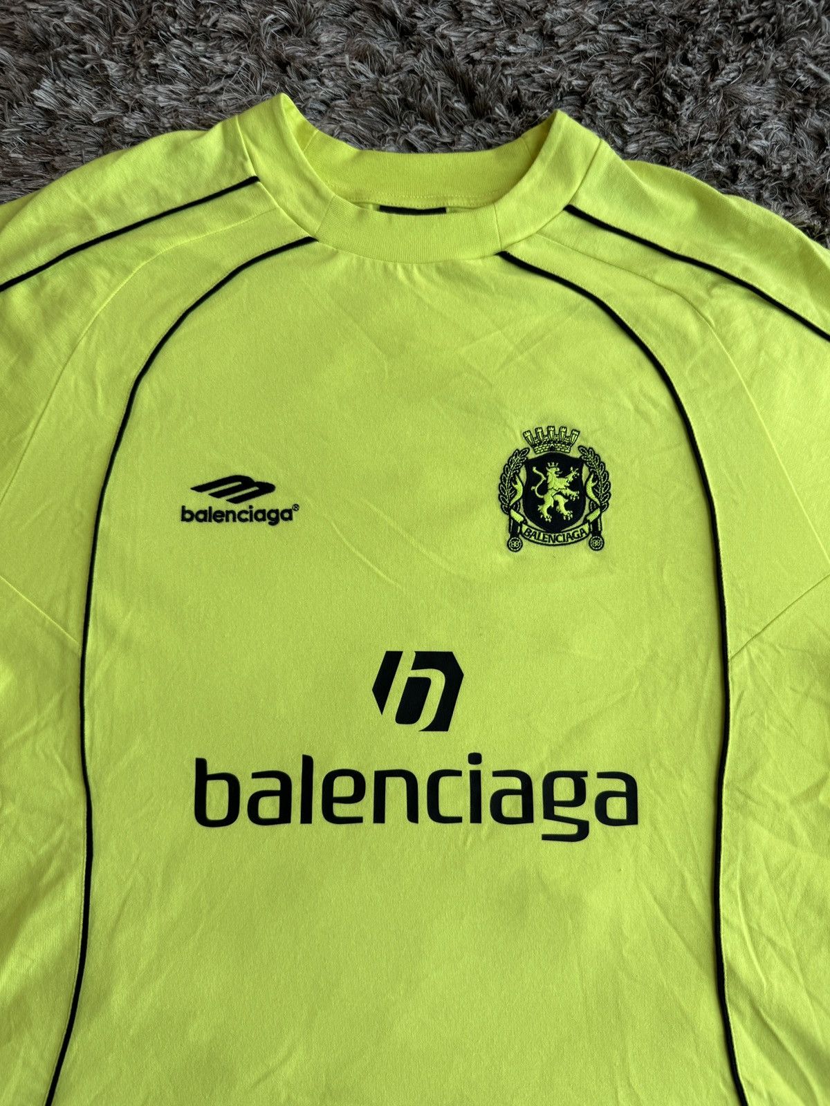 Balenciaga *RARE*DEMNA BALENCIAGA SOCCER TEE OVERSIZED PARIS 2 | Grailed