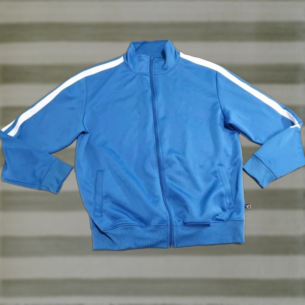Vintage Project Rock Track Jacket Mens Large Blue Slim Fit SCREENSHOT ...